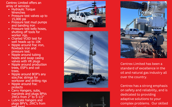 Centrex Limited by Centrex Limited in Williston, ND - Alignable