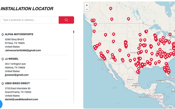 Installation Locator by Monster Fairings Dealer Department in Dallas, TX - Alignable