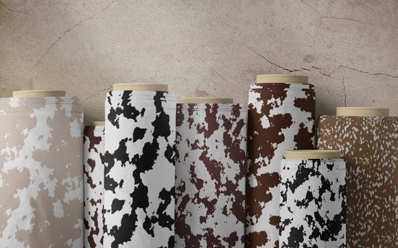 Faux animal skin fabrics by The Mad Craft Duckie Studio in Columbiana ...