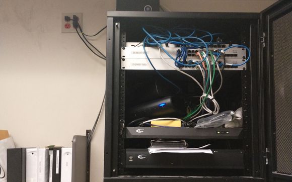 Installations of items like racks to hold gear in a structured setup. by Owen Technology ...