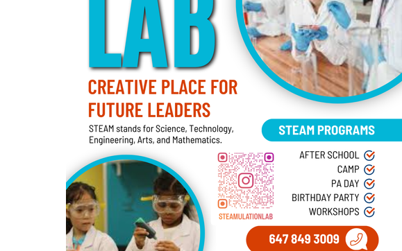 STEM camp, workshops and birthday party by STEAMULATION LAB in Oakville, ON - Alignable