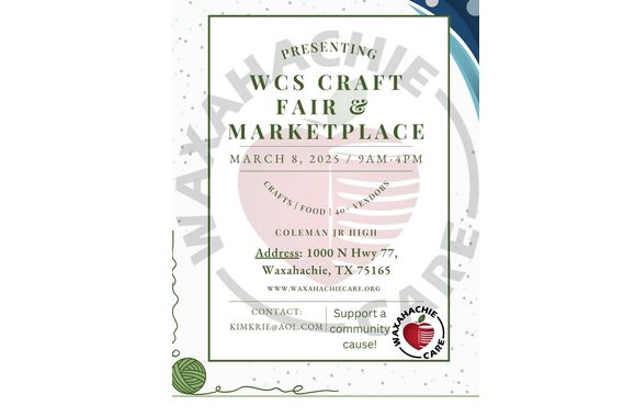 Waxahachie CARE and Service Craft Show by Coleman Jr. High Old ...