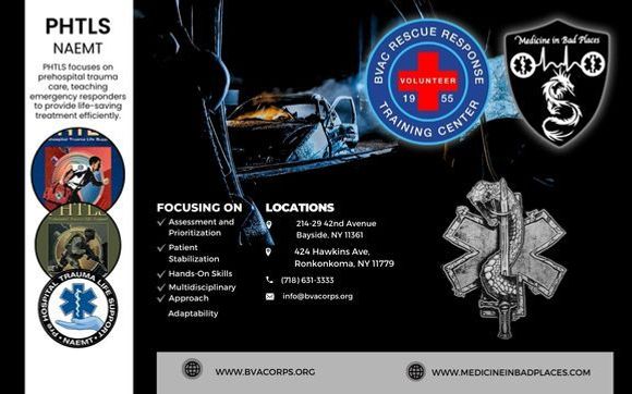 NAEMT - Prehospital Trauma Life Support (PHTLS) by BVAC Rescue Response ...