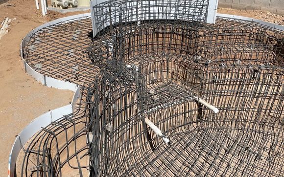 Rebar placement for swimming pools by Soto Rebar in Phoenix, AZ - Alignable