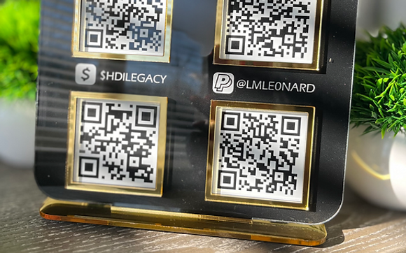 QR-Code Table Topper by Autumnskyeproductions in Nashville, TN - Alignable