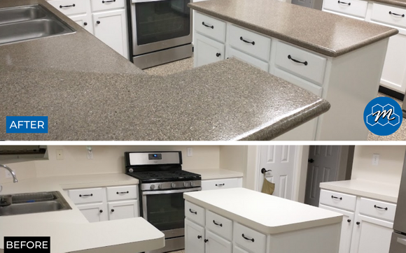 Shower before & After by Miracle Method Surface Refinishing in Houston ...