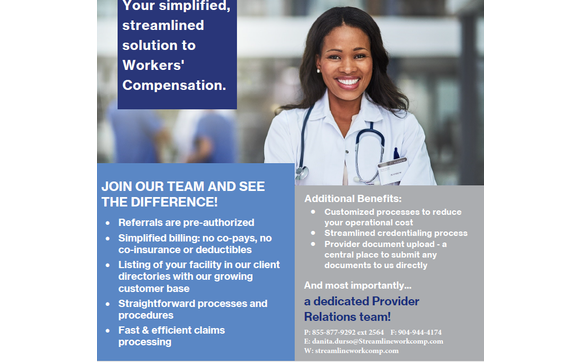 Streamline Network Opportunity by Streamline Work Comp in Jacksonville ...