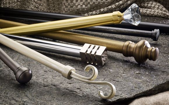 Custom Drapery Rods and Hardware by Good Measure Shades & Shutters in ...