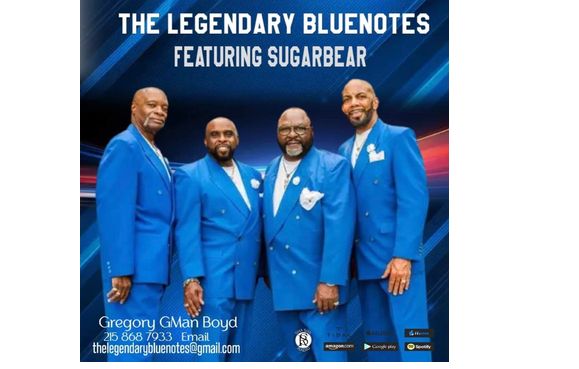 The legendary BLUENOTES ft. SUGARBEAR - Philadelphia - Alignable