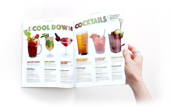 Magazine layouts by Master Lab Creative in Pensacola, FL - Alignable