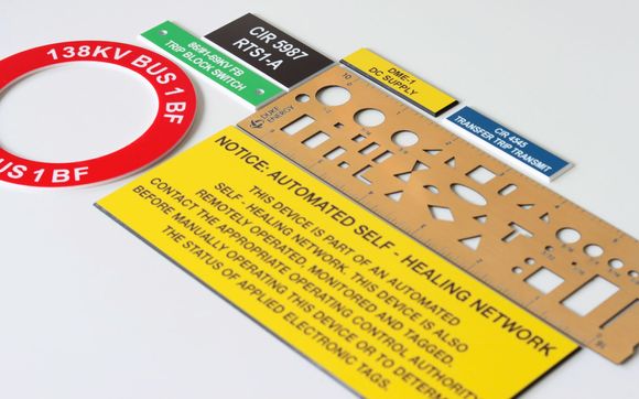 Plates and Signage by Hathaway Stamp & Identification in Cincinnati, OH ...