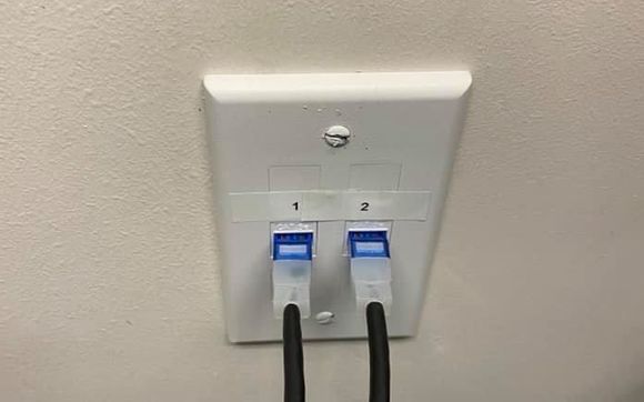 Cat6 Cable Drop Installation by Essential Technology Solutions in ...