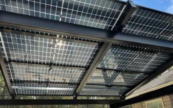 Watertight Solar Structures by Infinity-Rack - Alignable