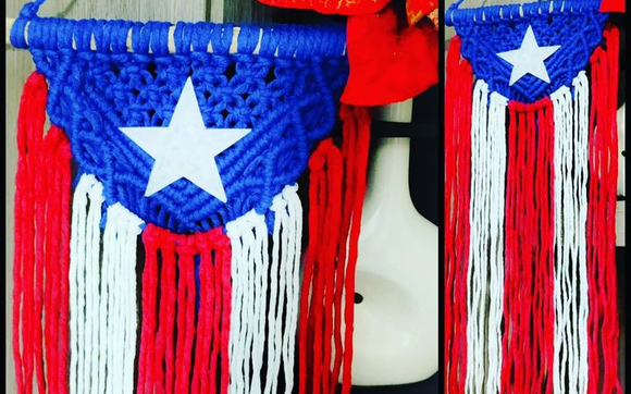 Bandera de Puerto Rico by Señora Macramé in Moca Area - Alignable