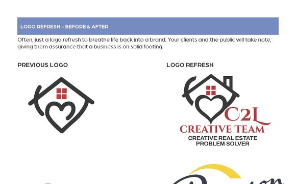 Before and After Logo Refresh by Graphics By Susie in Henrico, VA ...