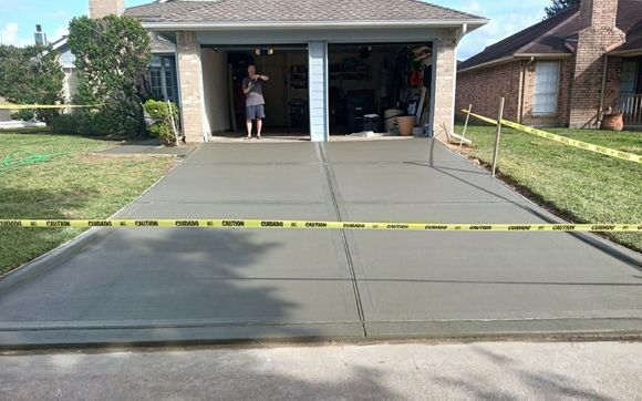Concrete Driveways by CBG Concrete in Houston, TX - Alignable