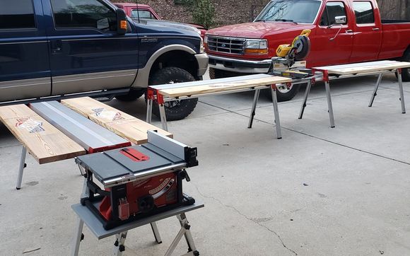 Cut Hub Miter Saw and Table Saw Workstation by Cut Hub: Portable Miter ...