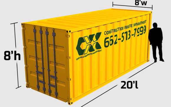 Mobile Storage Containers by Construction Waste Management in Oxford ...