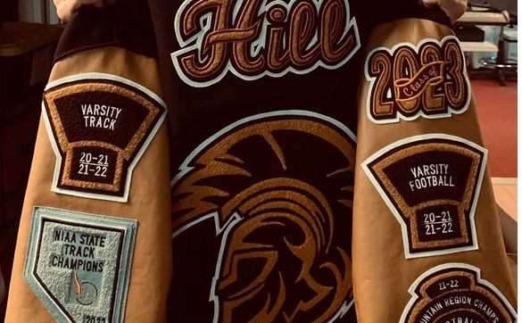 Letterman Jacket by HUBBSTER Apparel & Embroidery in Pahrump, NV ... Letterman Jacket by HUBBSTER Apparel & Embroidery in Pahrump, NV ...