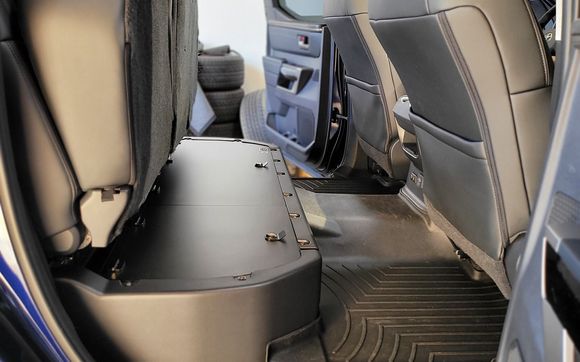 2022-2024 Toyota Tundra CrewMax & Double Cab Under Seat Lockable ...