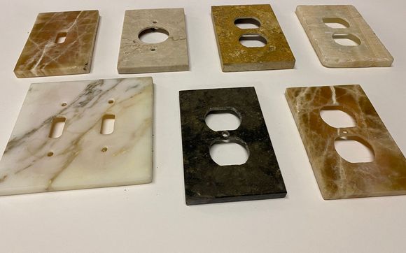 Natural Stone Light Switch & Receptacle Covers by Architectural Accents ...
