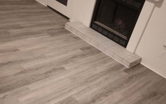 Installation of carpet, sheet vinyl and LVP by Interior Logic Group ...