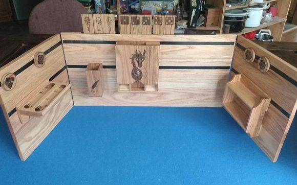 Modular Game Master Screen by Silverwood Wood Designs in Bloomington ...