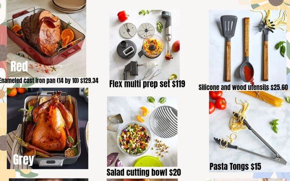 Final sale on these items and more by Pampered Chef Consultant in Santa ...