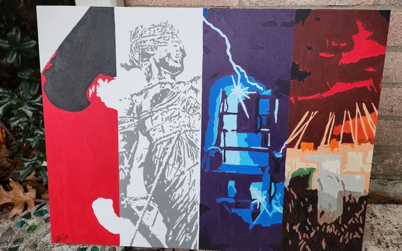 Commissioned Artwork 4 Metallica Album Covers by Crystal Chaos Art in ...