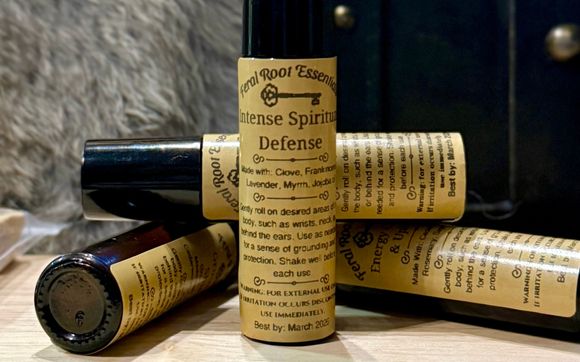 Intense Spiritual Defense Roller Oil by Feral Root Essentials LLC in ...