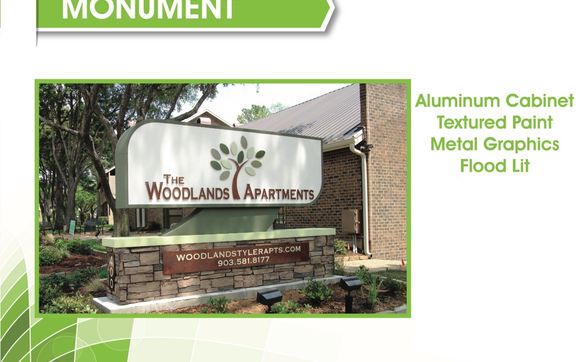 Monument Signs by Design Center Signs, A Comet Signs Company in Tyler ...