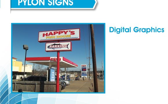 Pylon Signs by Design Center Signs, A Comet Signs Company in Tyler, TX ...