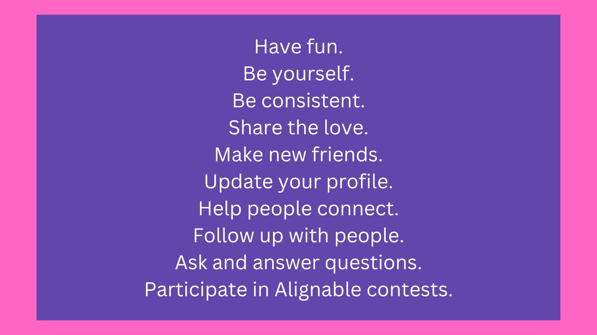What does Alignable do for you? - Alignable