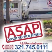 ASAP Onsite Septic and Sewer - Palm Bay, FL - Alignable