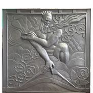 3 Art Deco Relief Panels by Streamline Modern in Fruitvale Area - Alignable
